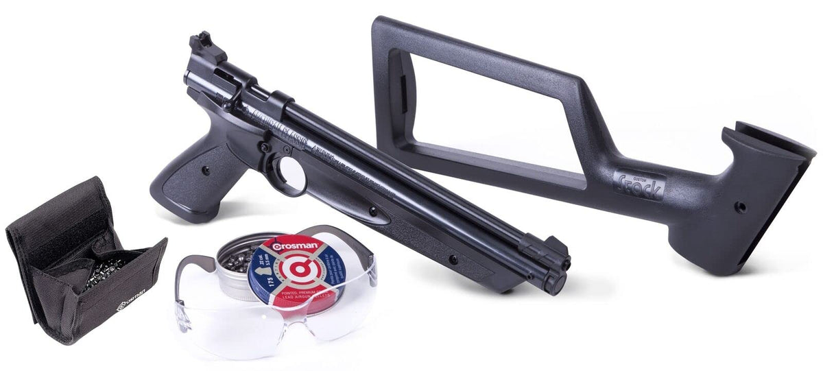 Crosman 1322 Air Pistol- Premier Shooters Kit – SavvyDigz