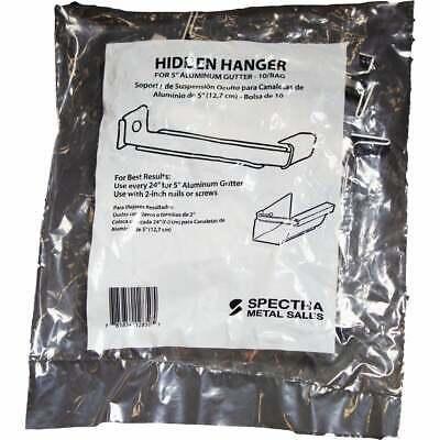 Spectra Metals K Style Aluminum Hidden Gutter Hanger Bracket, (10-Pack ...